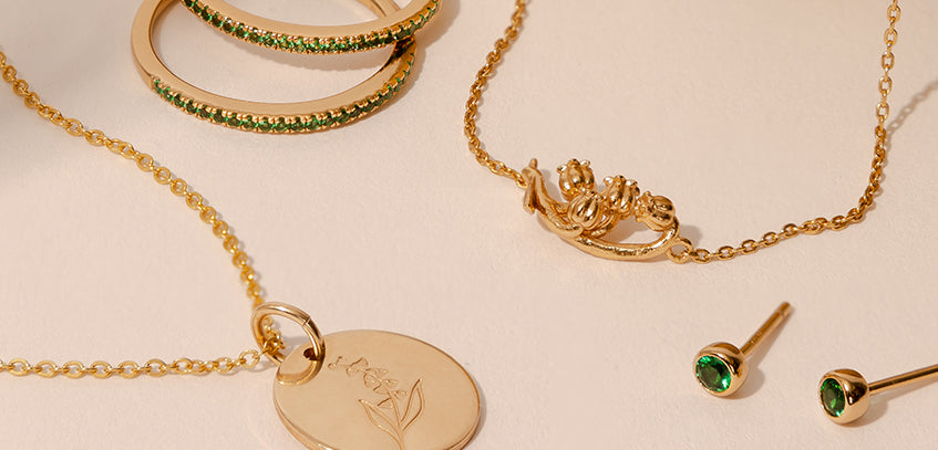 What is May's Birthstone and Birth Flower – Made By Mary