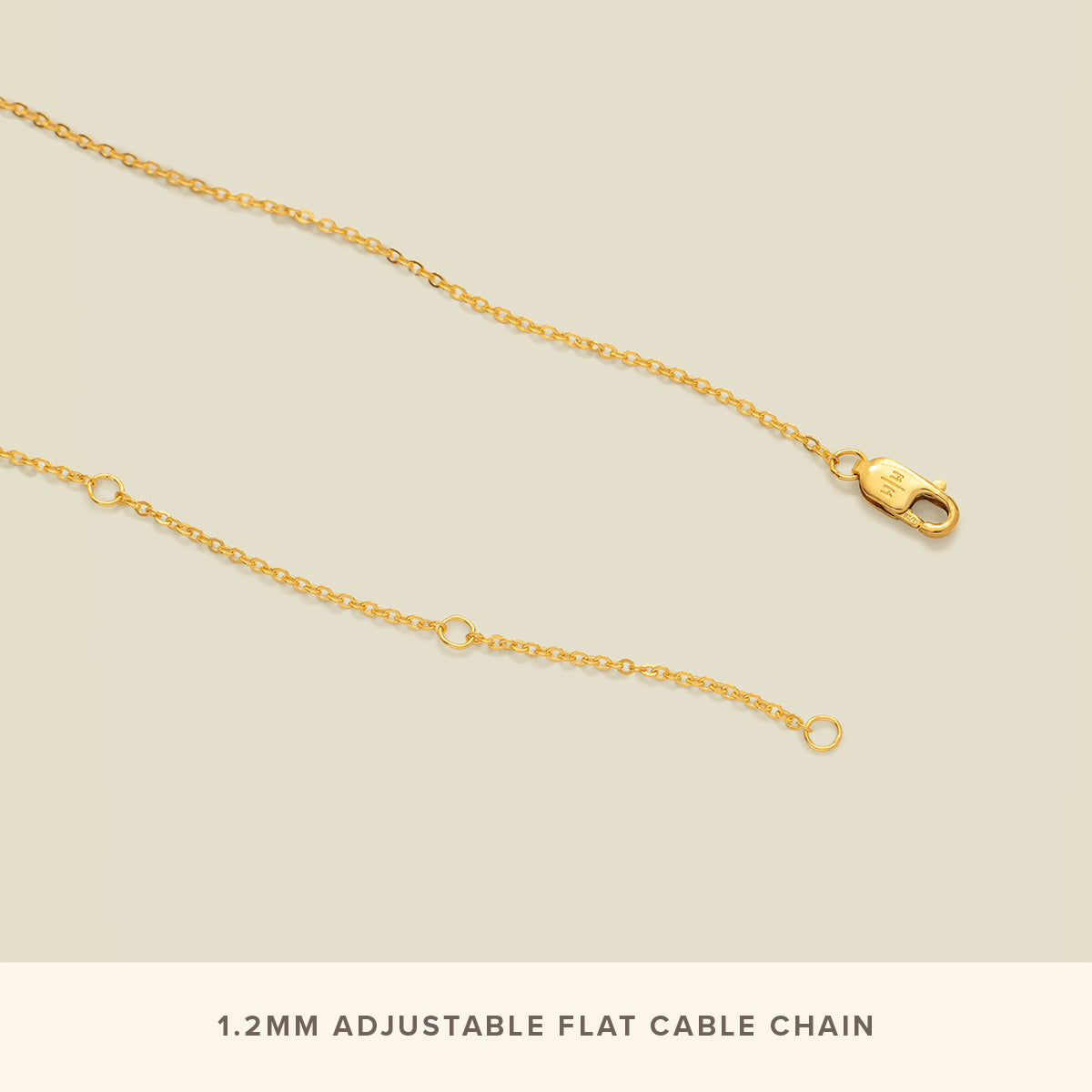 Adjustable Flat Cable Chain – Made By Mary
