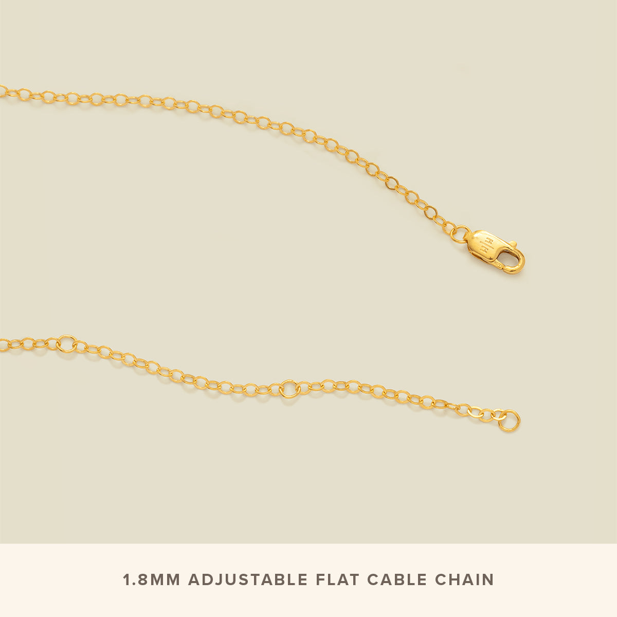 Adjustable Flat Cable Chain – Made By Mary