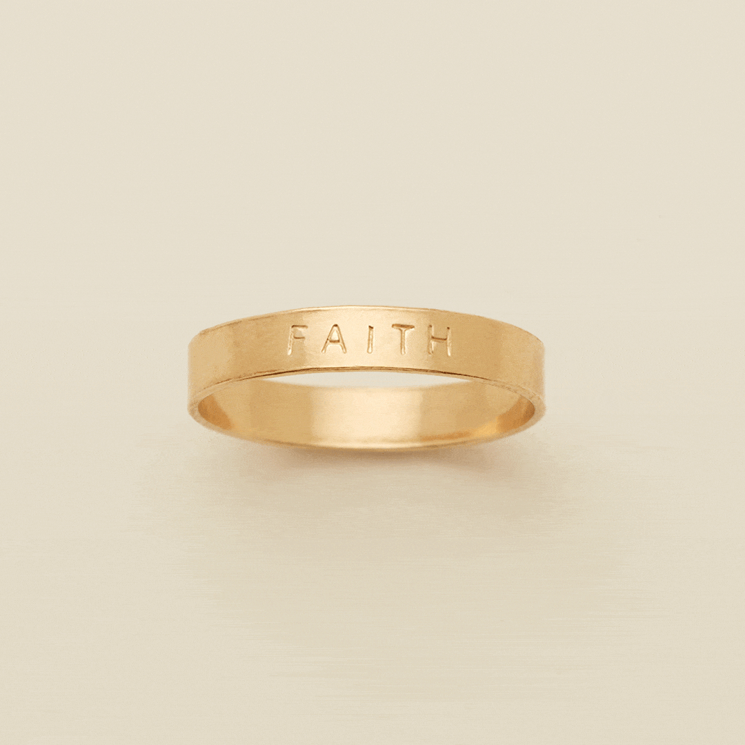 Made By Mary Amara Customized Ring | Handstamped & Everlasting