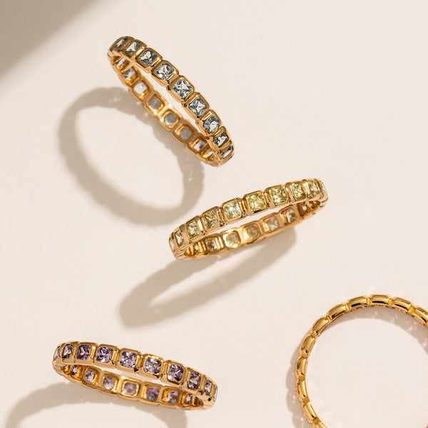 August Birthstone Eternity Ring – Made By Mary