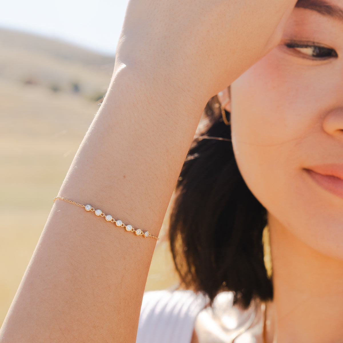 CZ Poppy Bracelet – Made By Mary