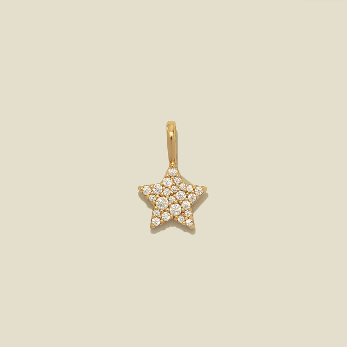 CZ Star Charm – Made By Mary