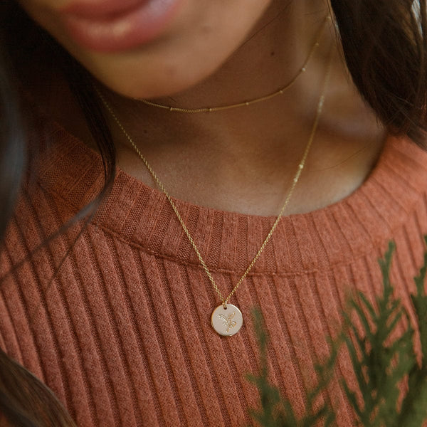 Charming Handcrafted Disc Necklaces: Timeless & Unique Designs for All ...