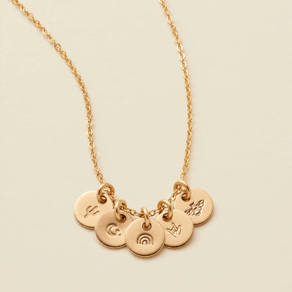 Charming Handcrafted Disc Necklaces: Timeless & Unique Designs for All ...