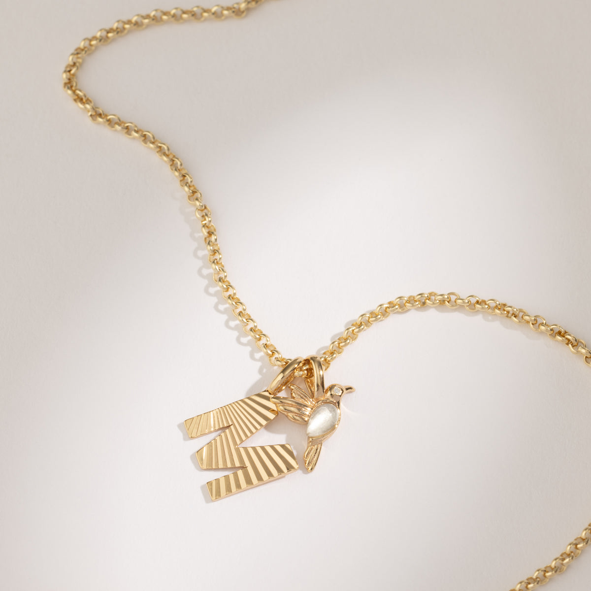 Hummingbird Gemstone Charm – Made By Mary
