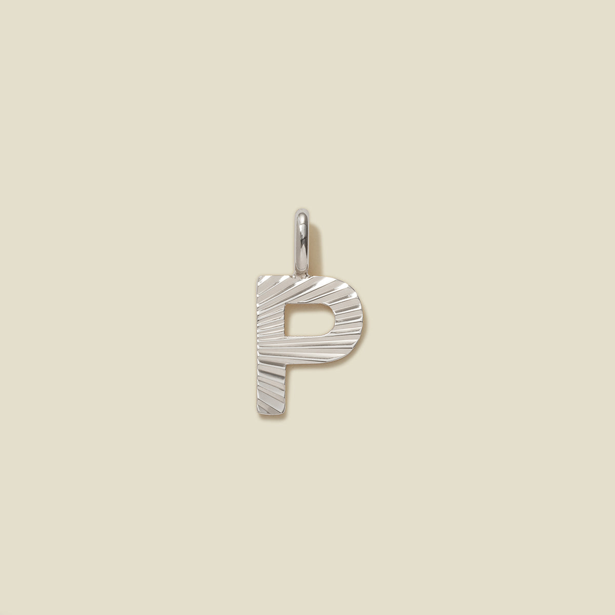 Initial P Charm – Made By Mary