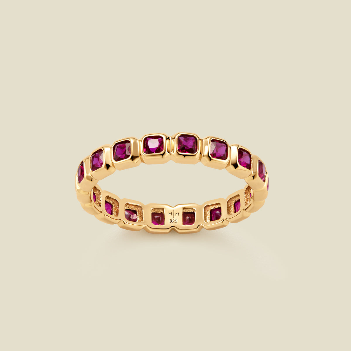 July Birthstone Eternity Ring – Made By Mary
