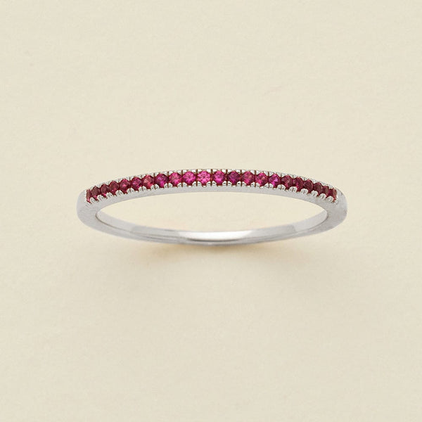 July Birthstone Stacking Ring | Gold Vermeil | Birthstone Ring – Made ...