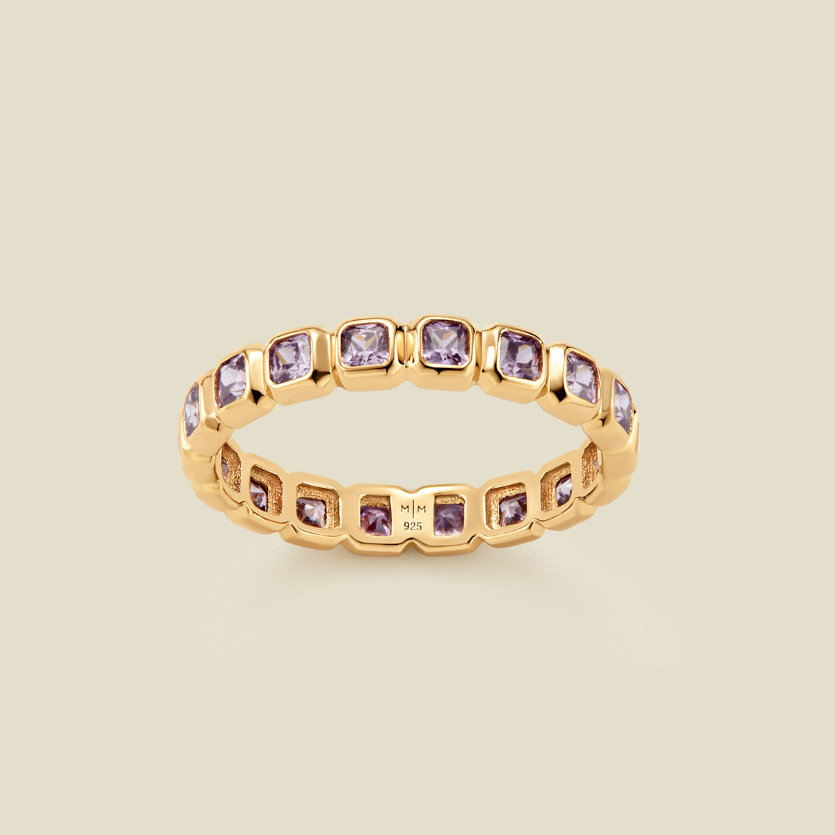June Birthstone Eternity Ring – Made By Mary