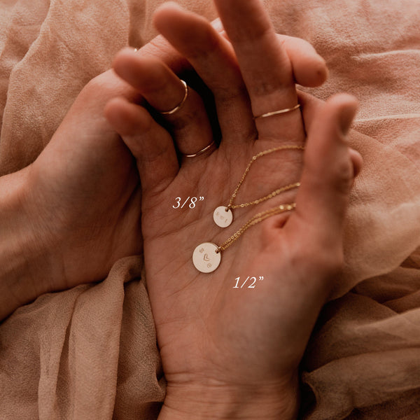 Charming Handcrafted Disc Necklaces: Timeless & Unique Designs for All ...