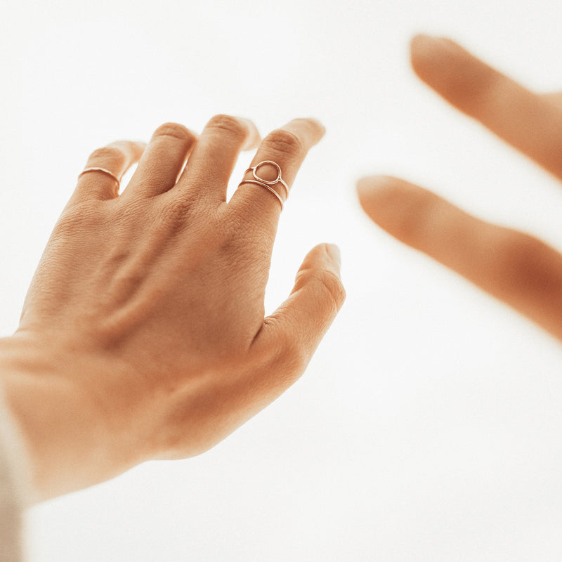 Made By Mary Meridian Ring | Minimal, Expressive, Handmade, Stackable