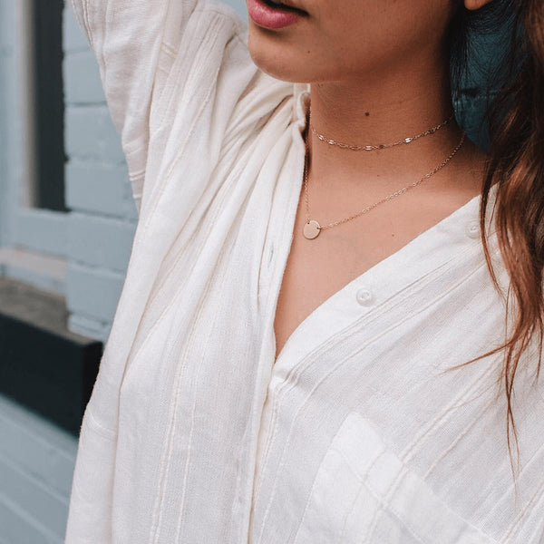 Charming Handcrafted Disc Necklaces: Timeless & Unique Designs for All ...