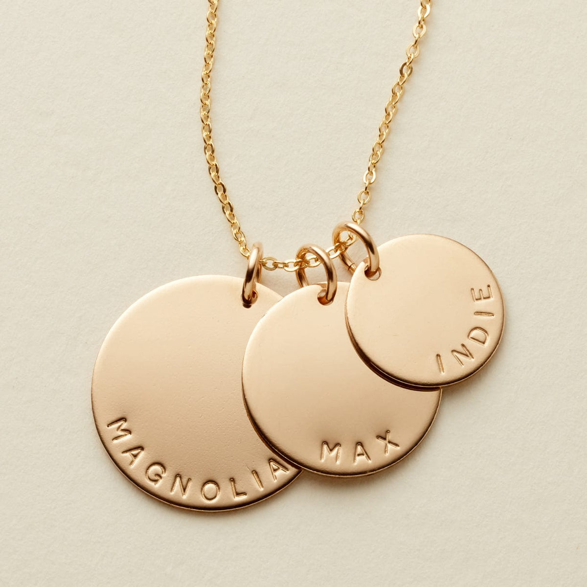 Made By Mary Nova Disc Necklace | Hand Stamped, Handmade w/ Love