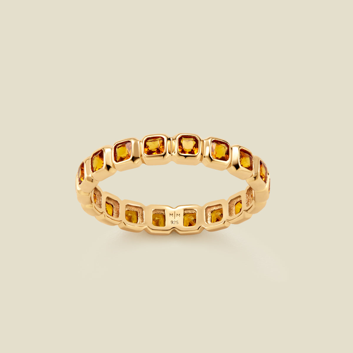 November Birthstone Eternity Ring – Made By Mary
