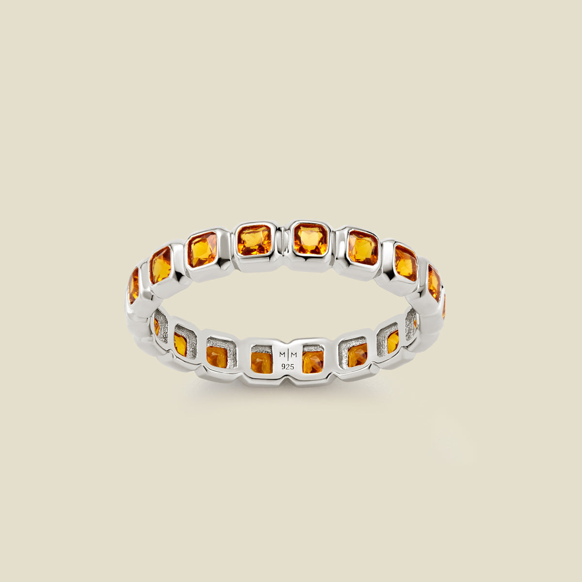 November Birthstone Eternity Ring – Made By Mary