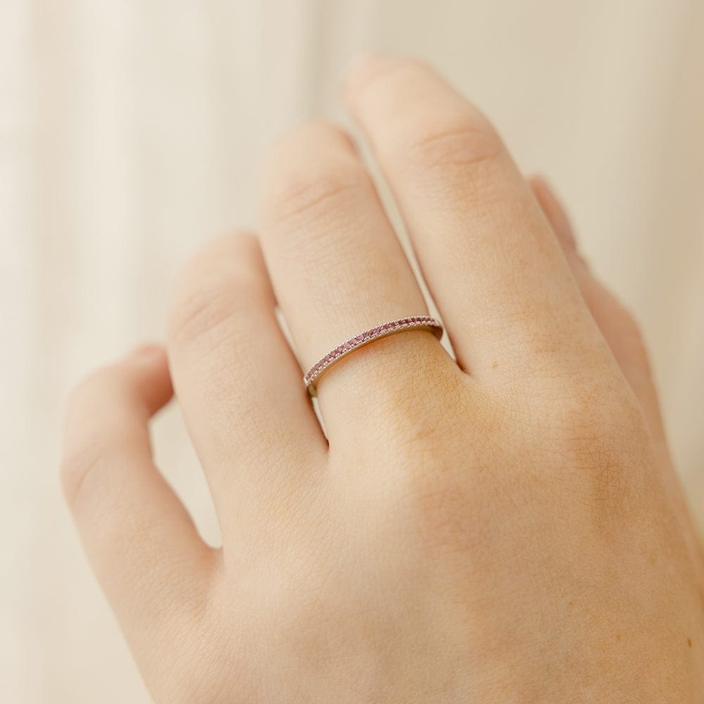 October Birthstone Stacking Ring | Gold Vermeil | Birthstone Ring ...