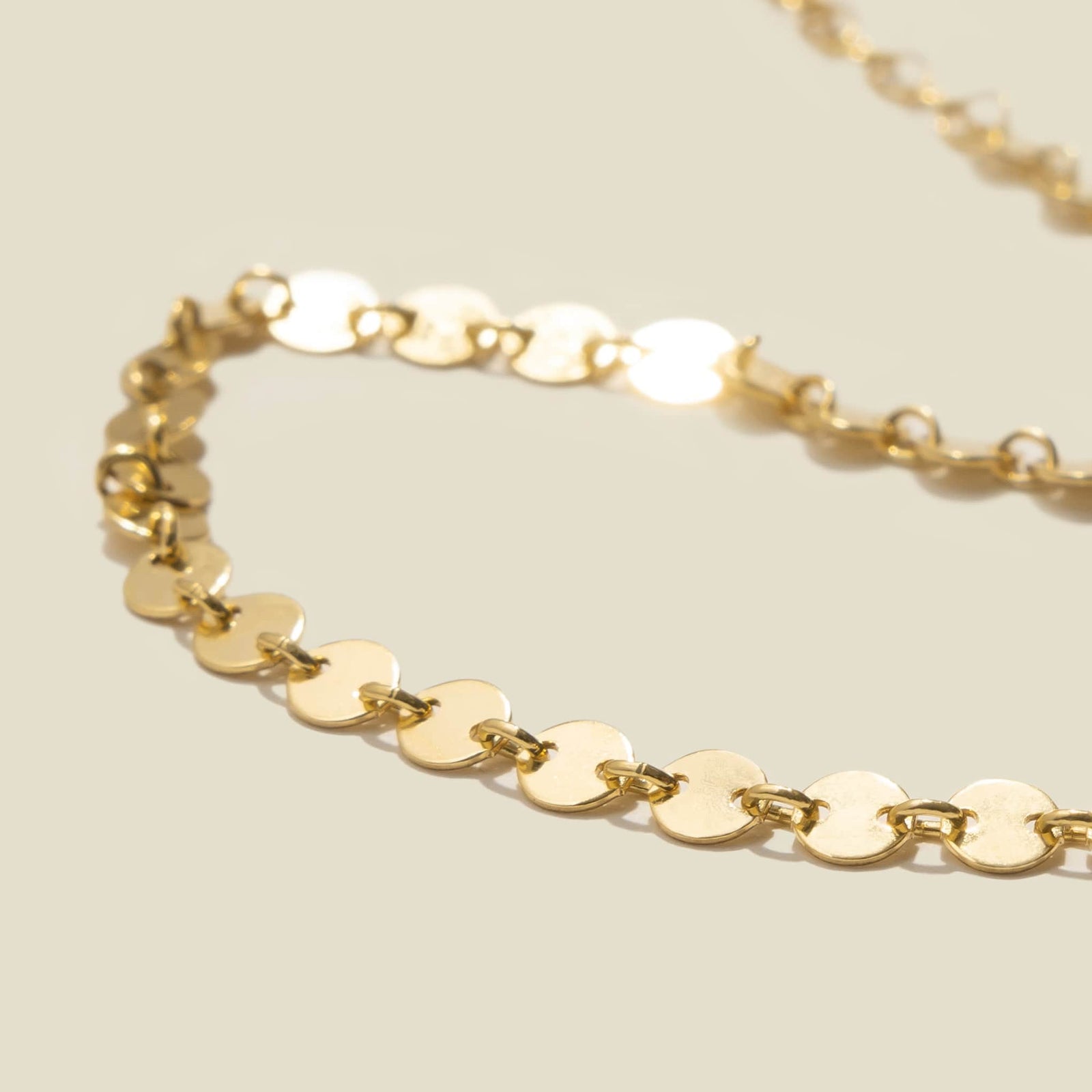 Made By Mary Poppy Anklet | Minimal, Shimmery, Comes w/ Extender