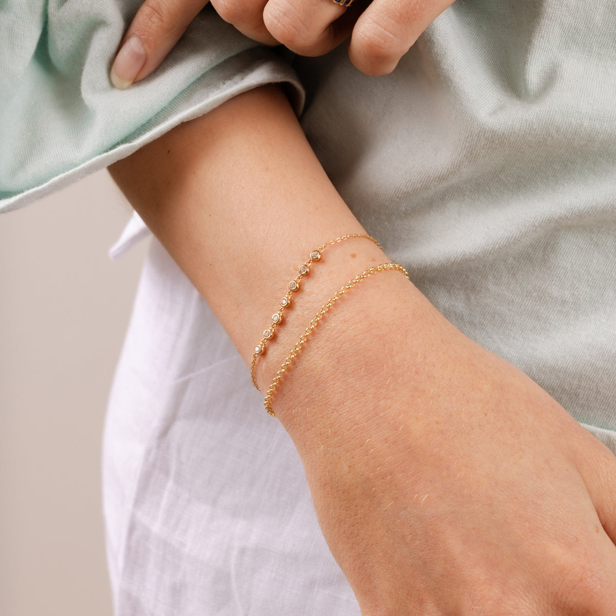 Rolo Chain Bracelet – Made By Mary