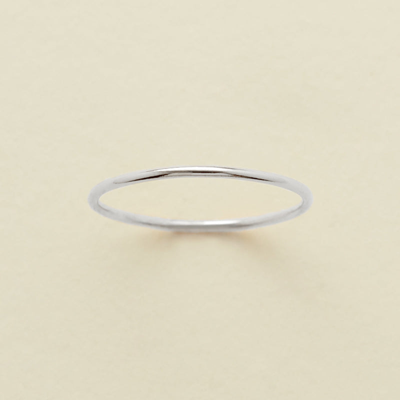 Made By Mary Round Stacking Ring | Simple, Stackable, Classic Design