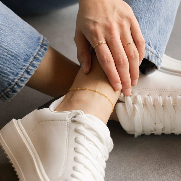 Stylish Handcrafted Anklets: Unique & Chic Designs for Summer & Beyond ...